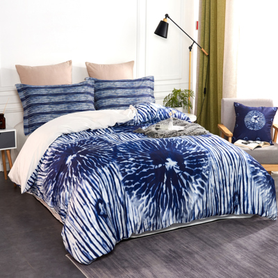 棉田全棉床上四件套纯棉床单被套2025新款被罩四件套床品时光微澜