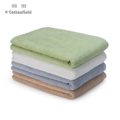 棉田四季加大柔软吸水浴巾成人