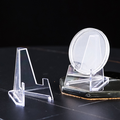 展示架吧唧徽章谷子周边收纳架纪念币支架透明奖牌支架立牌展示架