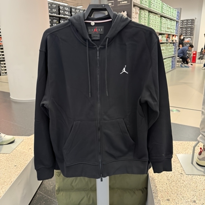 正品Nike耐克JORDAN男子运动休闲针织夹克连帽外套FV7292 FJ7772
