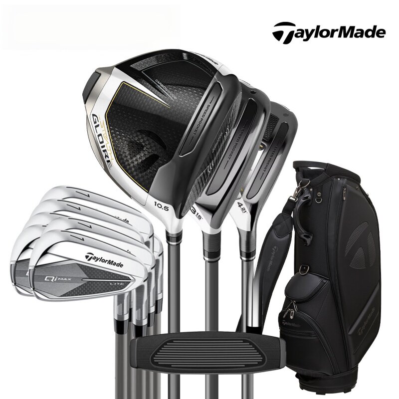 TaylorMade泰勒梅高尔夫球杆新款男士ST GLOIRE+QI系列成套套杆