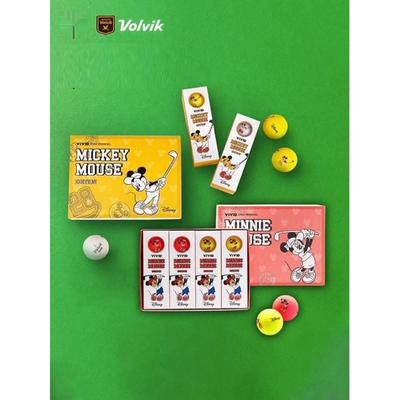 高尔夫彩球米奇米妮Volvik联名款