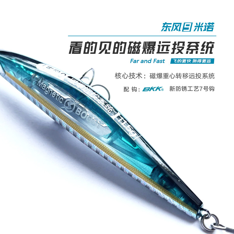 大河奔流LUREFANS东风9东风75缓沉米诺远投路亚饵假饵翘嘴鱤鱼饵