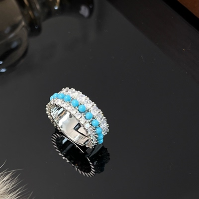 铜合金高级感简约设计戒指8260