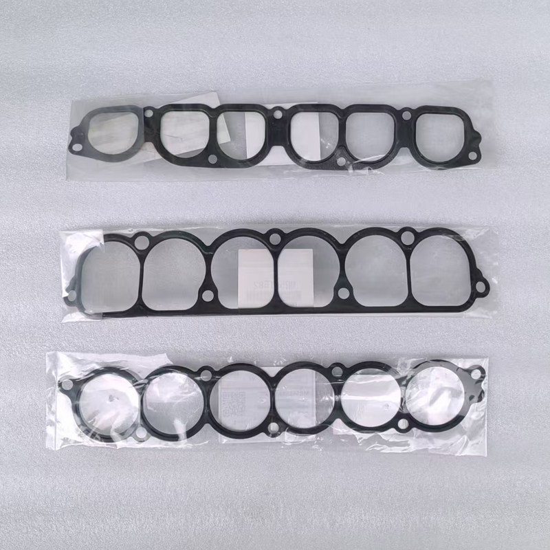适用于三菱帕杰罗V77V87V97进气支管垫6G75进气歧管密封垫片原装