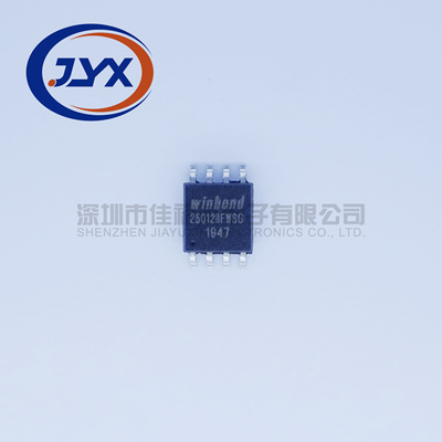 W25Q128FWSIG丝印25Q128FWSG FLASH内存芯片 128M-bit 16M*8