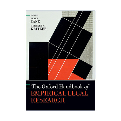 英文原版 The Oxford Handbook of Empirical Legal Research 牛津法律实证研究手册 英文版 进口英语原版书籍