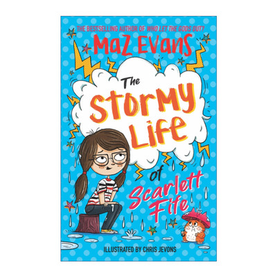 英文原版 The Stormy Life of Scarlett Fife 斯嘉丽法夫的风雨飘摇生活 章节桥梁书 The Exploding Life of Scarlett Fife 3