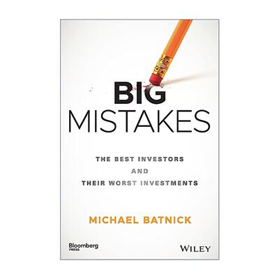 英文原版 Big Mistakes 从本能交易到纪律交易 16位投资大师从败中求胜的秘密 精装 英文版 进口英语原版书籍