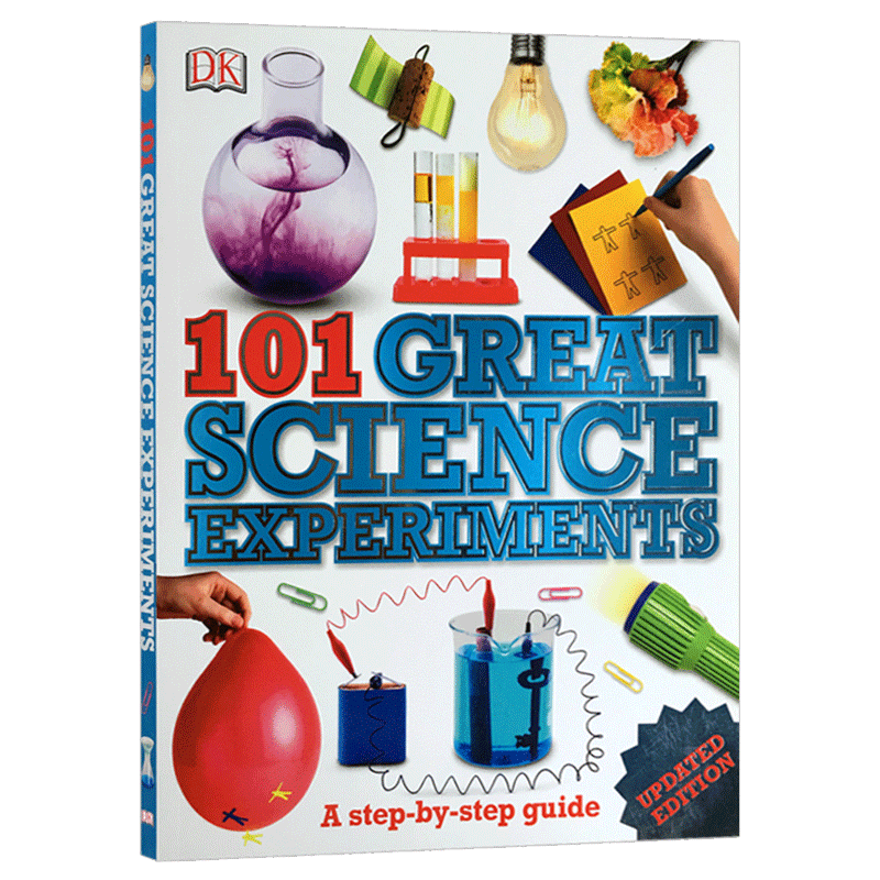 101 Great Science Experiments 101个了不起的科学实验 DK百科书进口原版英文书籍