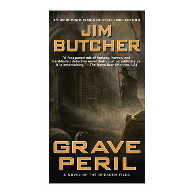 英文原版 The Dresden Files 03 Grave Peril 巫师神探系列03 凶险陵墓 灵异档案 奇幻推理小说 Jim Butcher 英文版 进口英语书