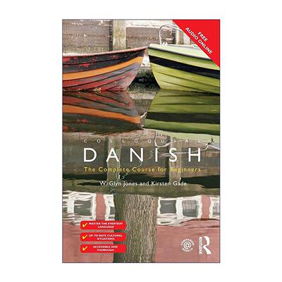 原版 Colloquial Danish 初学者口语指南 丹麦语 进口原版书籍