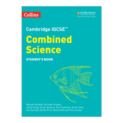 英文原版 Collins Cambridge IGCSE Combined Science Student's Book 柯林斯剑桥国际初中综合科学学生用书 第二版 进口英语书