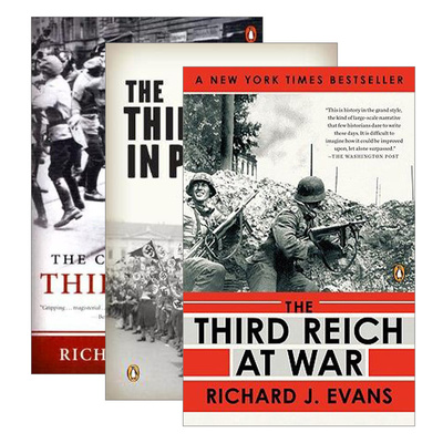 The History of the Third Reich Book 1-3 第三帝国三部曲1-3册进口原版英文书籍
