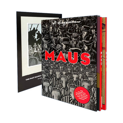 Maus I & II Paperback Box Set 鼠族 普利策获奖漫画 40周年纪念版进口原版英文书籍