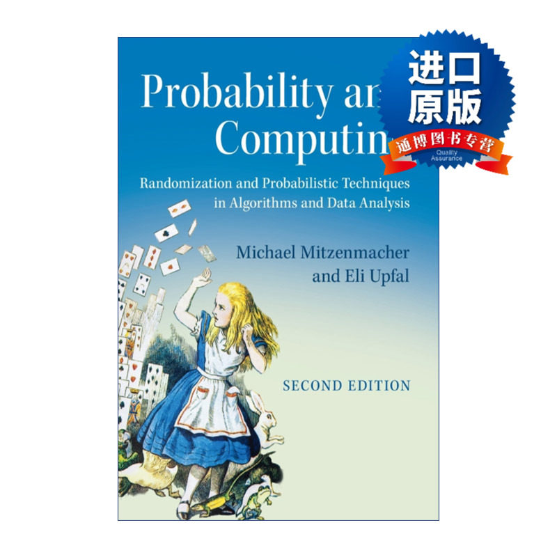 英文原版 Probability and Computing概率与计算算法与数据分析中的随机化和概率技术 Michael ...