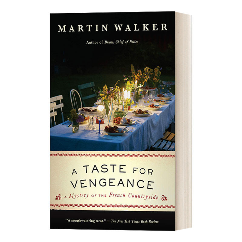 英文原版小说 A Taste for Vengeance 布鲁诺警长系列11 复仇的滋味 哈佛图书馆推荐书单 Martin Walker 英文 ...