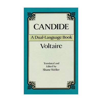 英文原版 Candide 老实人 英法双语版 伏尔泰 英文版 进口英语原版书籍