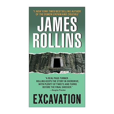 英文原版 Excavation 考古惊魂 冒险惊悚小说 James Rollins 英文版 进口英语原版书籍