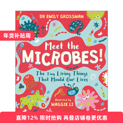 Meet the Microbes! 认识微生物 少儿科普进口原版英文书籍
