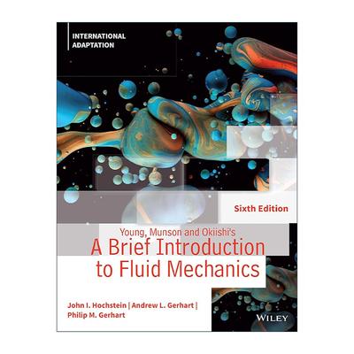 英文原版 A Brief Introduction to Fluid Mechanics 流体力学导论 第6版 英文版 进口英语原版书籍