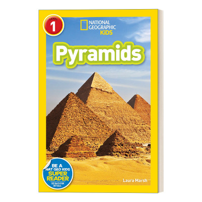 英文原版 National Geographic Kids Readers L1 Pyramids 国家地理儿童分级读物第1级 金字塔 英文版 进口英语原版书籍