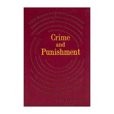英文原版 Crime And Punishment 罪与罚 陀思妥耶夫斯基 第2版 软精装皮质封面词云经典 Word Cloud Classics 进口英语原版书籍