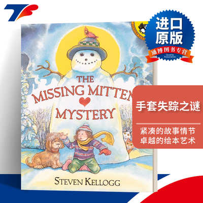 英文原版 The Missing Mitten Mystery 手套失踪之谜 英文版 进口英语原版书籍