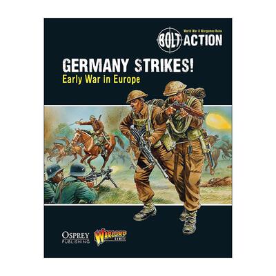 英文原版 Bolt Action Germany Strikes 桌面战争兵棋 德国进攻 英文版 进口英语原版书籍