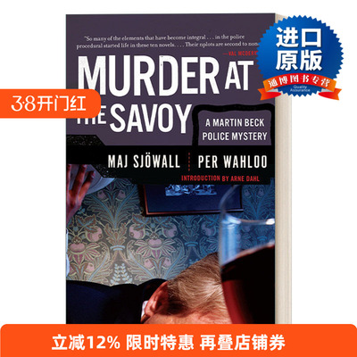 英文原版 Murder at the Savoy Martin Beck Police Mystery 06 马丁·贝克探案系列6 萨沃伊酒店谋杀案 英文版 进口英语原版书籍