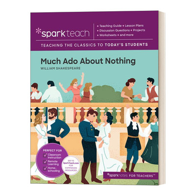 SparkTeach: Much Ado About Nothing  无事生非进口原版英文书籍