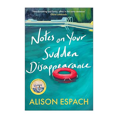 英文原版 Notes on Your Sudden Disappearance 关于你突然失踪的笔记 婚礼上的人作者新书 英文版 进口英语原版书籍