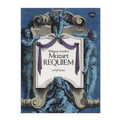 英文原版 Requiem in Full Score 莫扎特安魂曲全谱 英文版 进口英语原版书籍