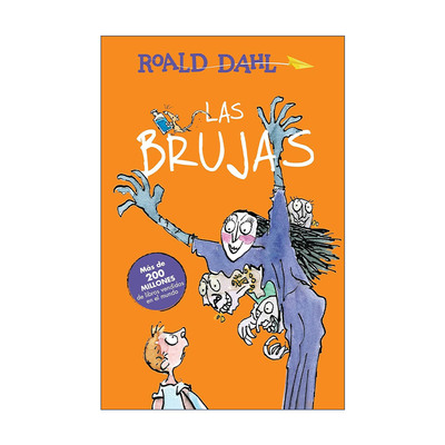 Las brujas / The Witches 女巫 西班牙语版 罗尔德达尔进口原版英文书籍