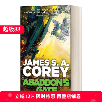 The Expanse Book 3 : Abaddon's Gate 苍穹浩瀚#3：阿巴登之门进口原版英文书籍
