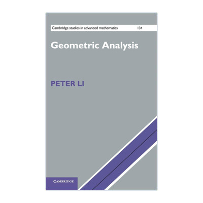 Geometric Analysis 几何分析 剑桥高等数学研究系列 精装进口原版英文书籍