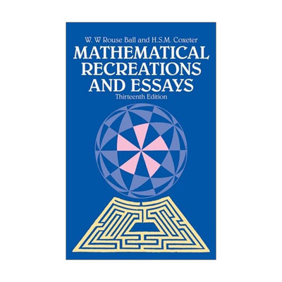 英文原版 Mathematical Recreations and Essays 数学游戏与欣赏 W. W. Rouse Ball劳斯·鲍尔 英文版 进口英语原版书籍