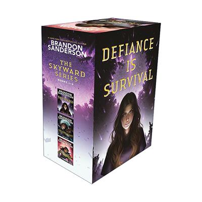 英文原版 Skyward Boxed Set 天防者系列3册盒装套装 青少年科幻小说 审判者传奇作者Brandon Sanderson 英文版 进口英语原版书籍