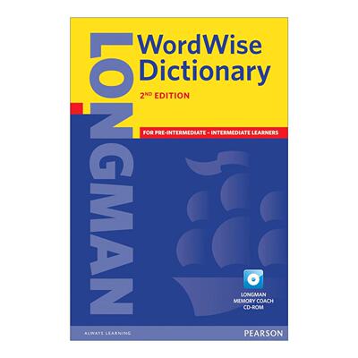英文原版 Longman Wordwise Dictionary 朗文无师自通英语词典 第2版 含光盘 英文版 进口英语原版书籍