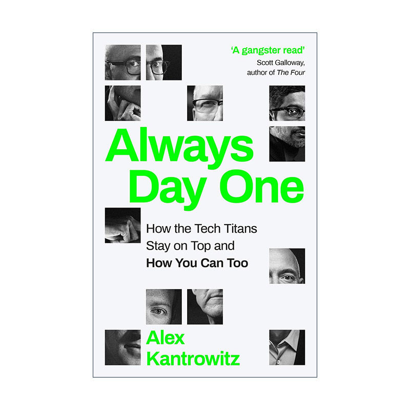英文原版 Always Day One 永远都是第一天 五大科技巨擘如何因应变局不断创新 英文版 进口英语原版书籍_虎窝淘