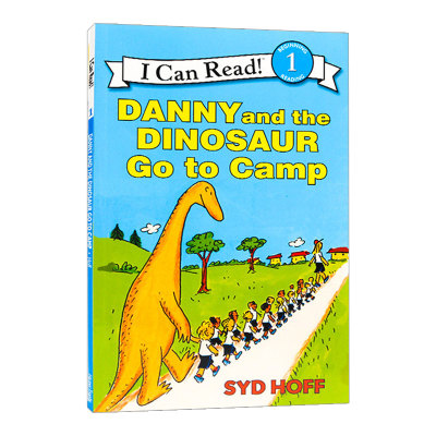 英文原版 Danny and the Dinosaur Go to Camp 丹尼和恐龙去露营 I can read汪培珽第一阶段 英文版 进口英语原版书籍