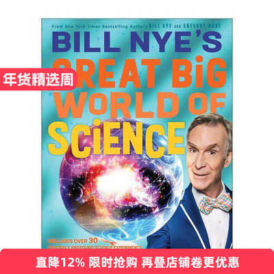 英文原版 Bill Nye's Great Big World of Science 比尔·奈的科学大世界 儿童科普百科 科技 精装 英文版 进口英语原版书籍