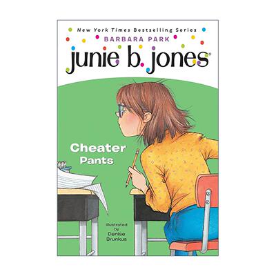 英文原版 Junie B. Jones 21 Cheater Pants 朱尼琼斯系列21 骗子裤子 儿童章节桥梁故事书 英文版 进口英语原版书籍