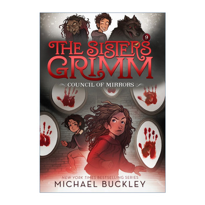 英文原版 The Council of Mirrors The Sisters Grimm 09 镜子议会 格林姐妹系列09 十周年纪念版 儿童奇幻童话推理小说