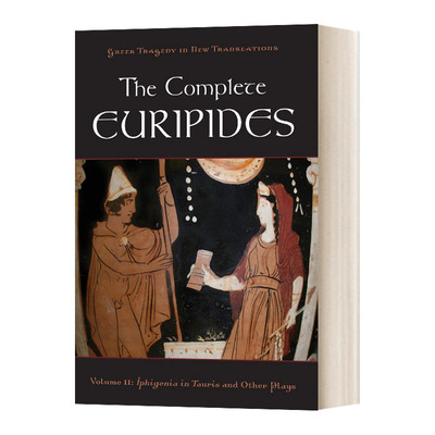 英文原版 The Complete Euripides Volume II Electra and Other Plays 欧里庇得斯全集 第2卷 英文版 进口英语原版书籍