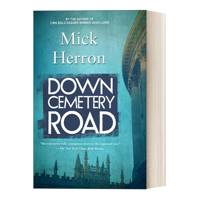 英文原版 Down Cemetery Road 公墓路上 推理小说 流人系列作者米克·赫伦 进口原版英文书籍