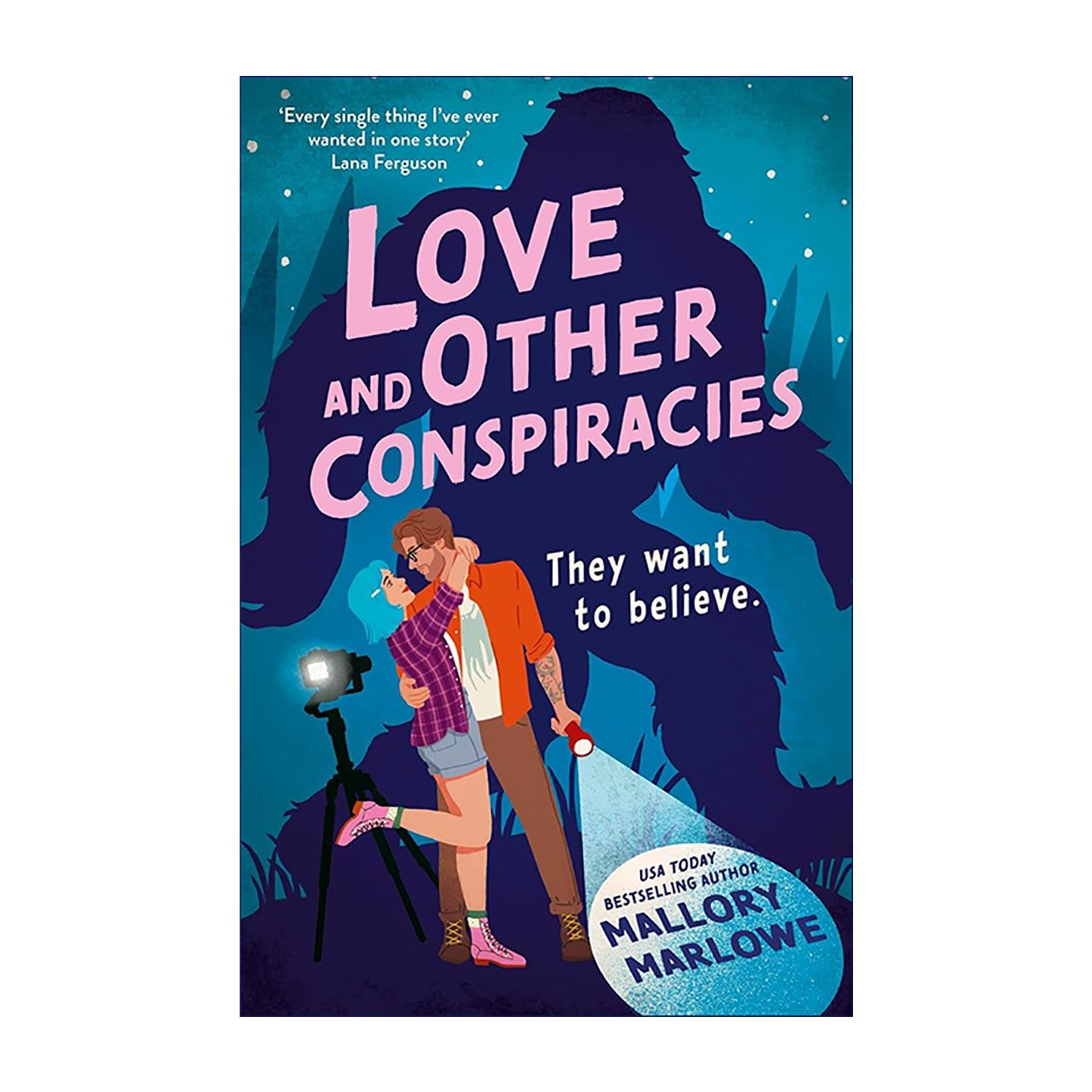 英文原版 Love and Other Conspiracies 爱与其他阴谋 浪漫喜剧 超自然悬疑 职场爱情 Mallory Marlowe 英文版 进口英语原版书籍