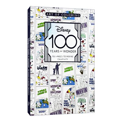 迪士尼100周年填色书Years
