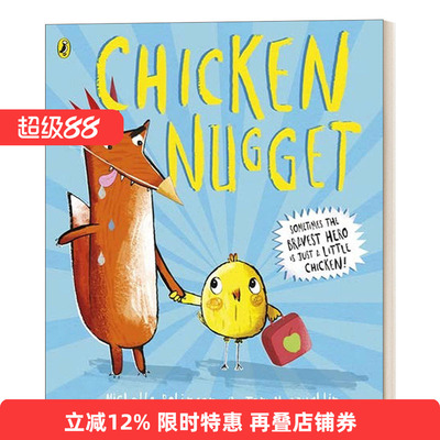 英文原版 Chicken Nugget 勇敢小鸡 英文版 进口英语原版书籍