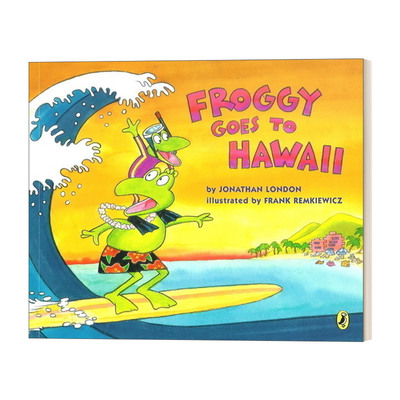 Froggy Goes to Hawaii 青蛙小吉去夏威夷 大开绘本进口原版英文书籍